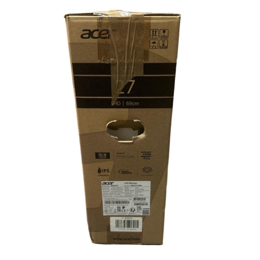 New Acer KA2 Series IPS 27" Gaming Monitor: KA272 - NEW - Own4Less